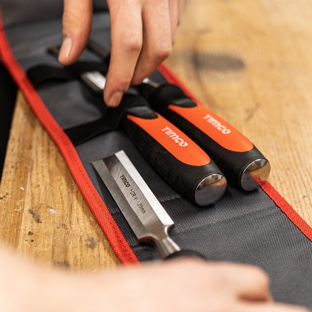 Bevel Edge Wood Chisel Set 3pcs | Bristol Based | Decking Delivery