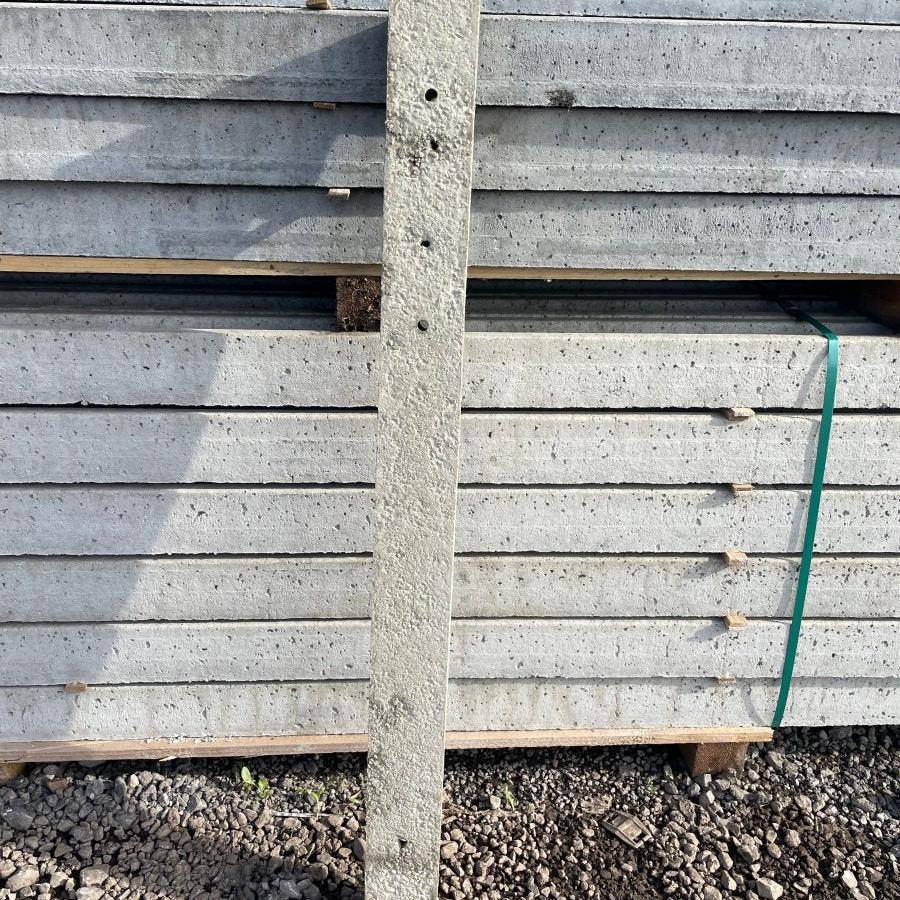 Concrete Fence Posts Recessed | Bristol Based | Decking Delivery