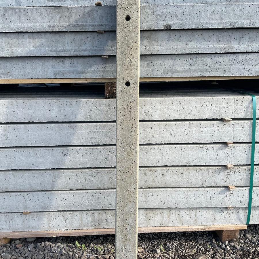 Concrete Fence Posts Recessed | Bristol Based | Decking Delivery