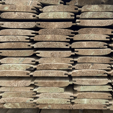 Log Lap Boards / Cladding | Bristol Based | Decking Delivery